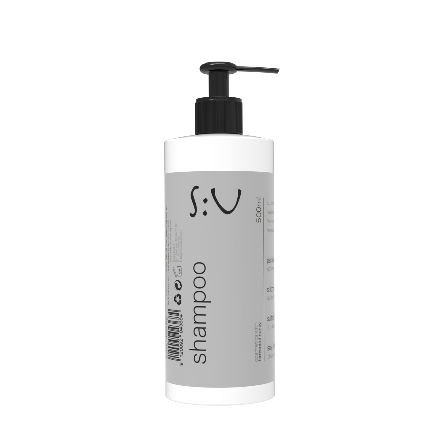 S:U SHAMPOO MEN 500 ML – SU Body Care